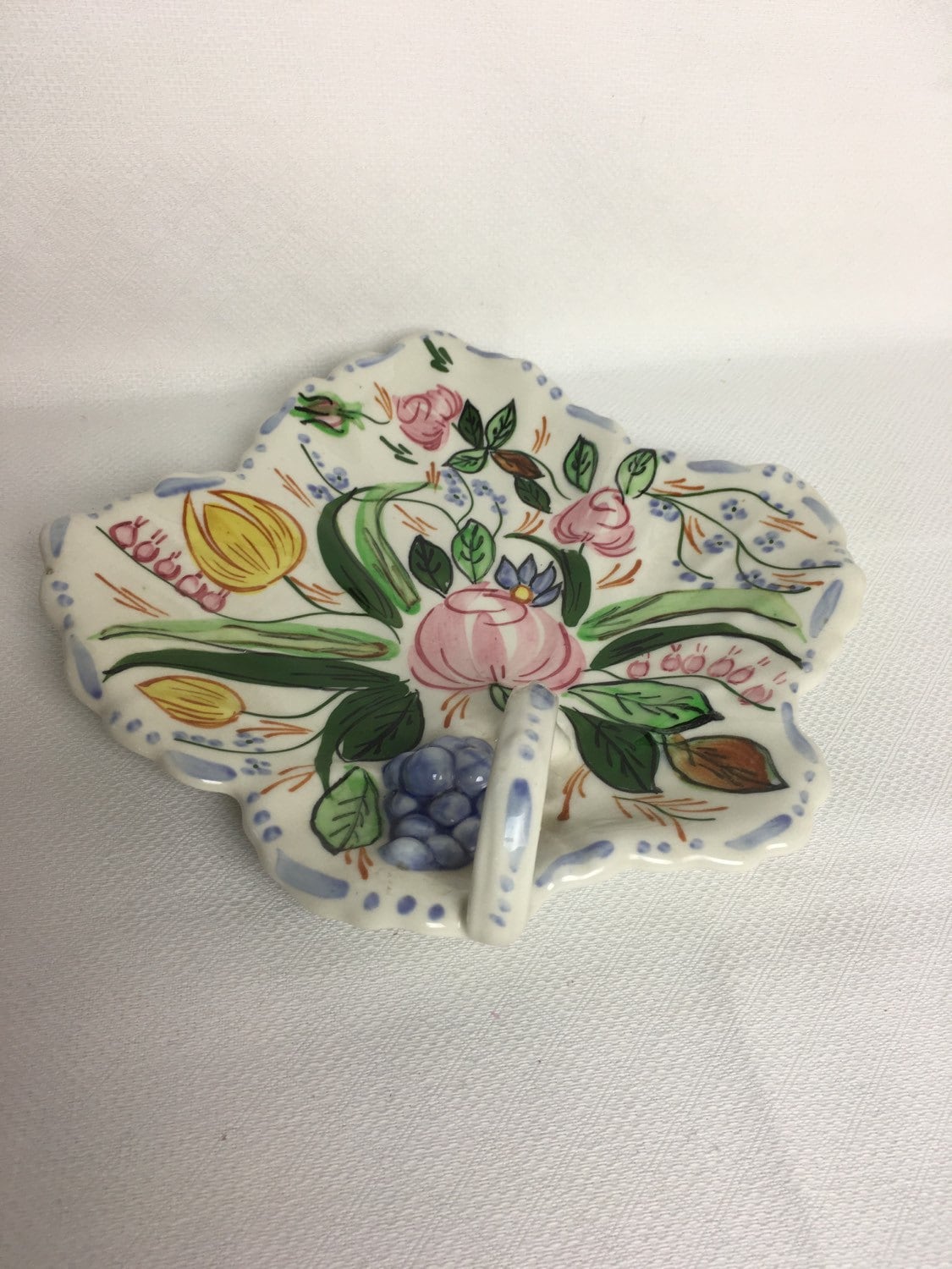 FREE SHIPPING - Southern Potteries, Blue Ridge China Maple Leaf Tray ...