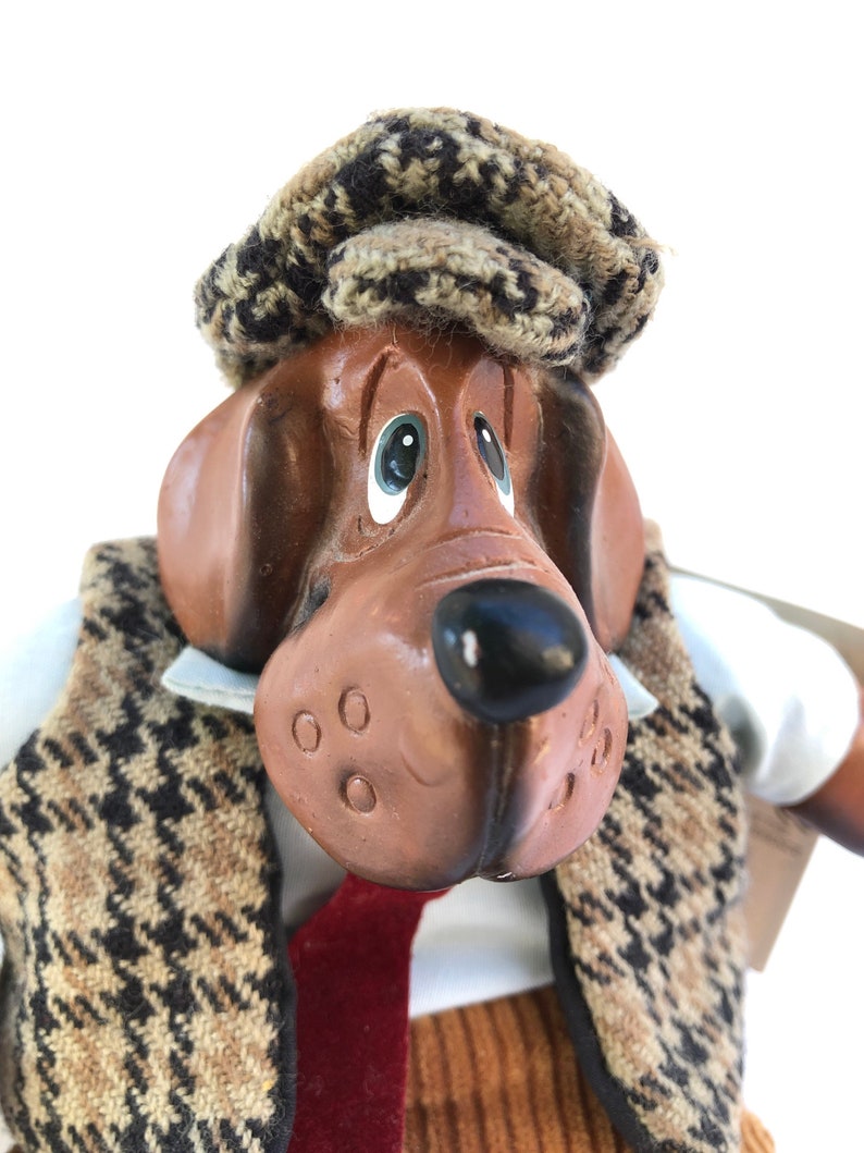 Russ Berrie Kathleen Kelly Critter Factory top Dawg Country | Etsy