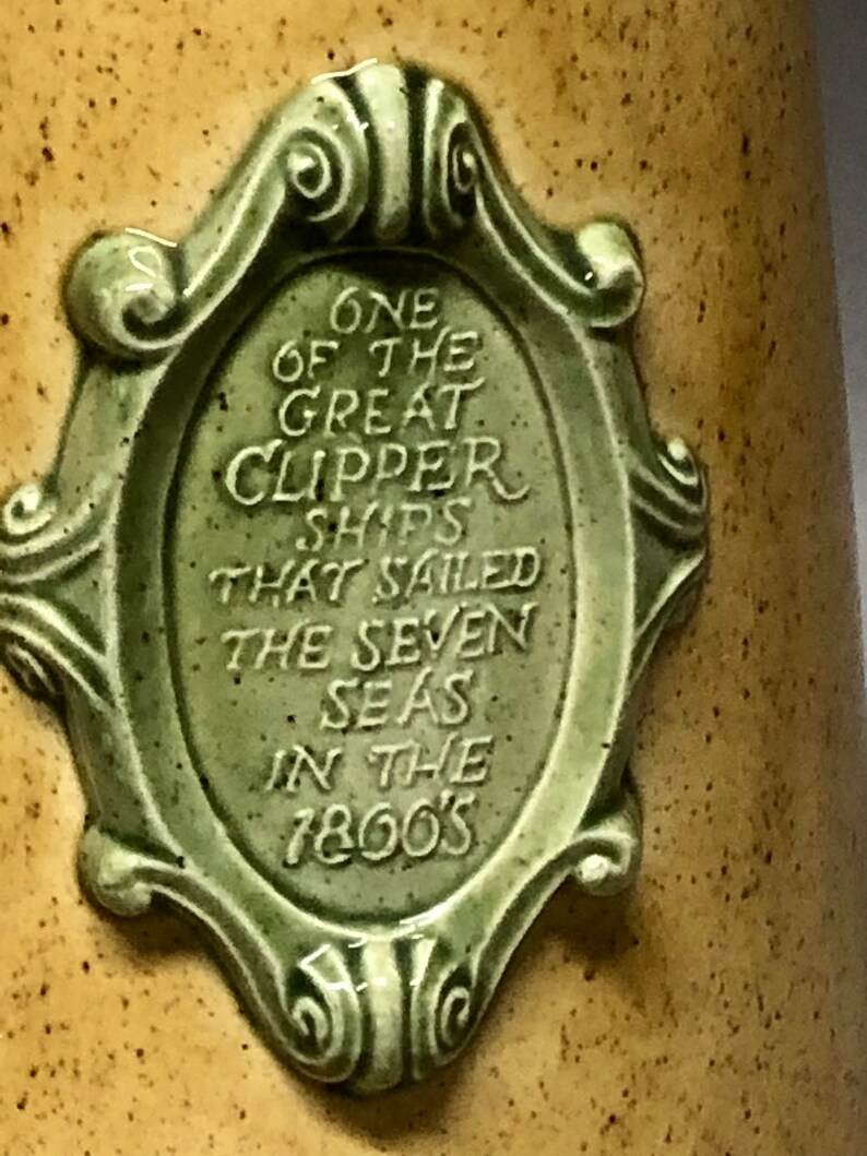 Rare Indian Princess Lady Handle Beer Stein Mug Clipper Sail Boat by ...