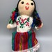 Set of 2 Mexican Folk Art Cloth Maria Doll - Handcrafted Rag Dolls. - Etsy