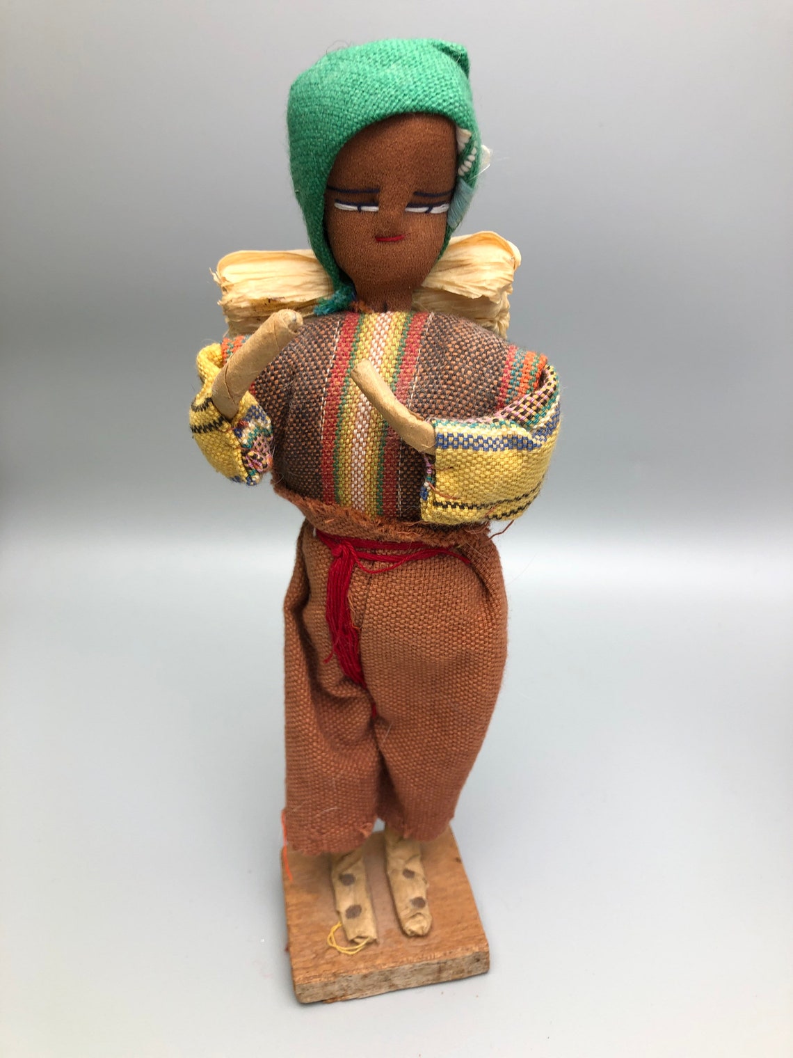 Peru Folk Art Set of 3 Dolls Hand Made Family Dolls Carrying - Etsy