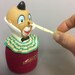 Unique and Fun Clown Pin Cushion, Pull Out His Nose to Reveal a ...