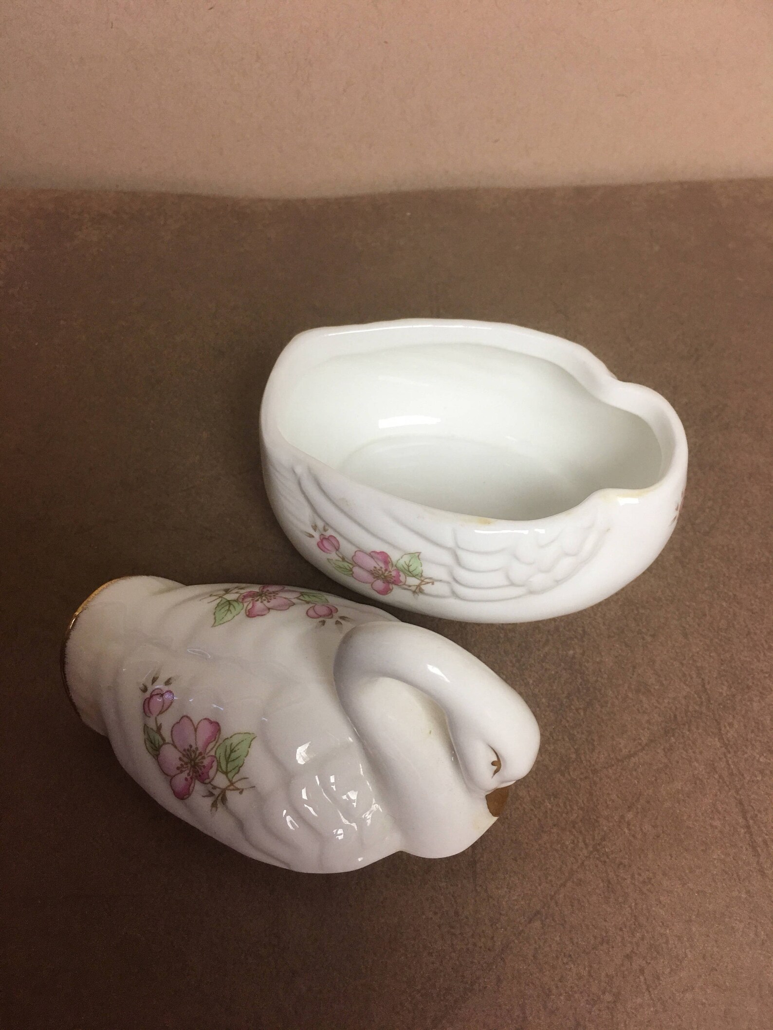 FREE SHIPPING Vintage LEFTON Japan Hand Painted Pink Florals - Etsy ...