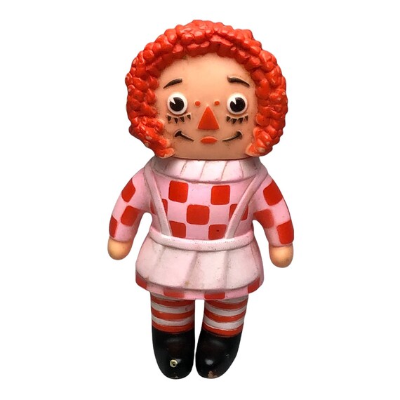 Vintage Raggedy Ann Doll 1973 Regent Baby Products Squeaky | Etsy
