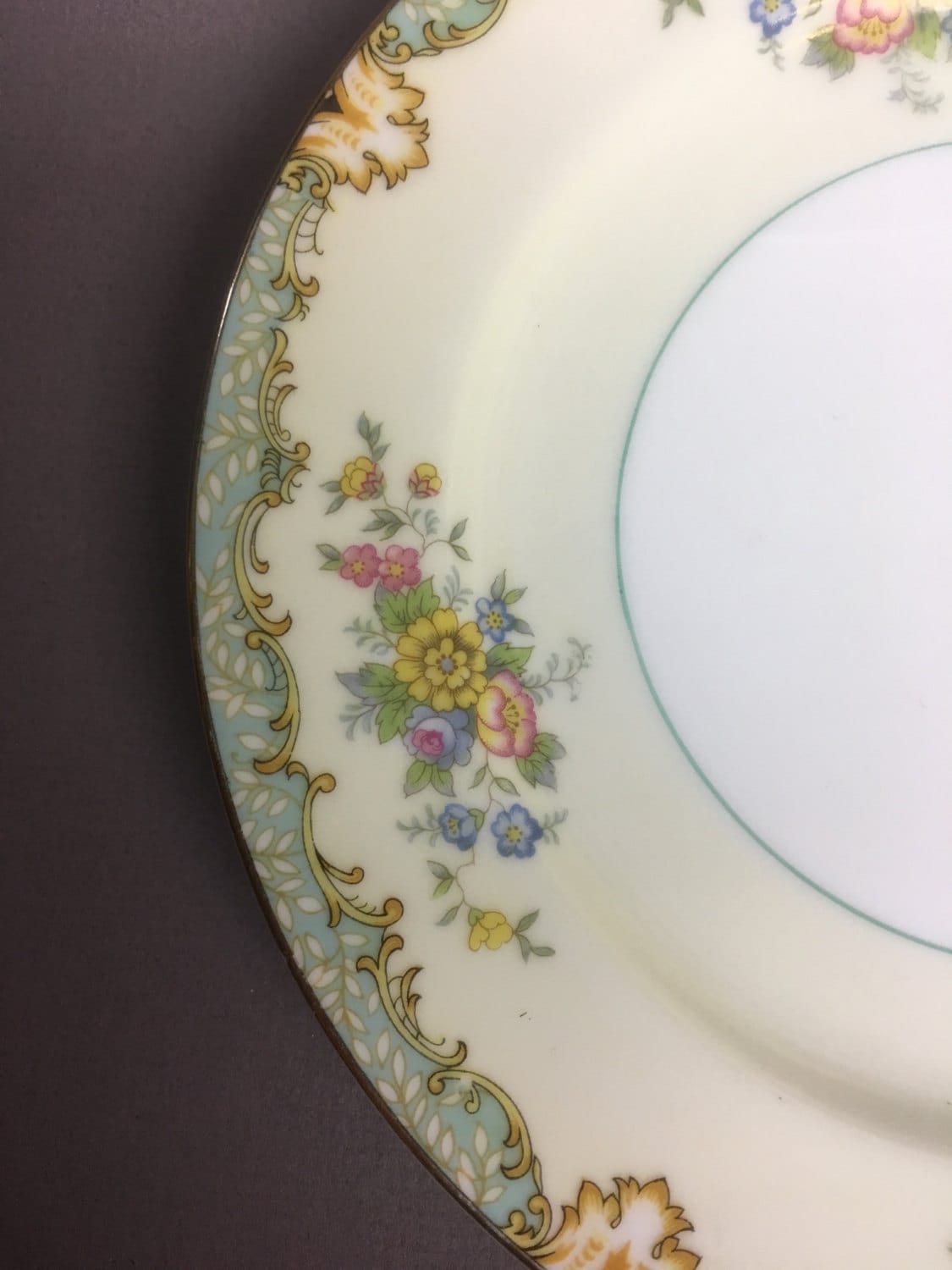 30s Noritake lanare Pattern Salad Plate and Saucer - Etsy