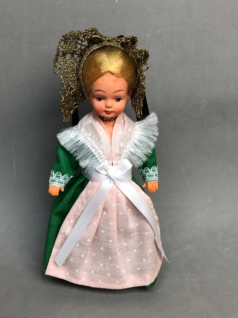 Rare Set of 2 Original Stoll Puppen W. Germany Folk Doll | Etsy
