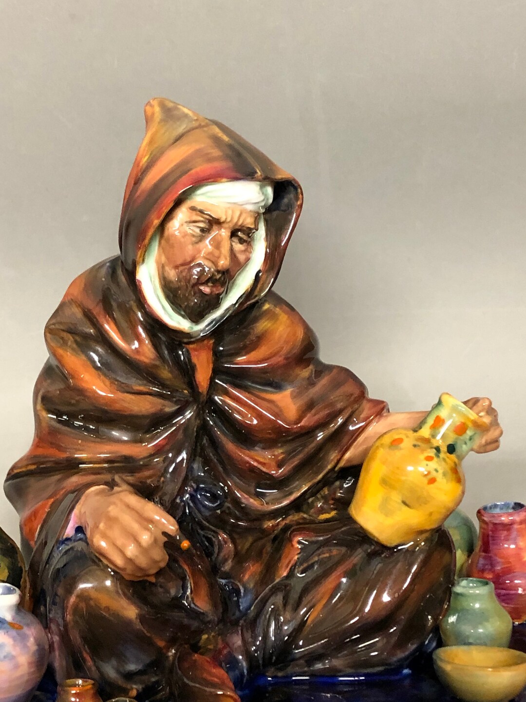Royal Doulton "the Potter" Potter Painting Pots Figurine #HN1493 Signed ...