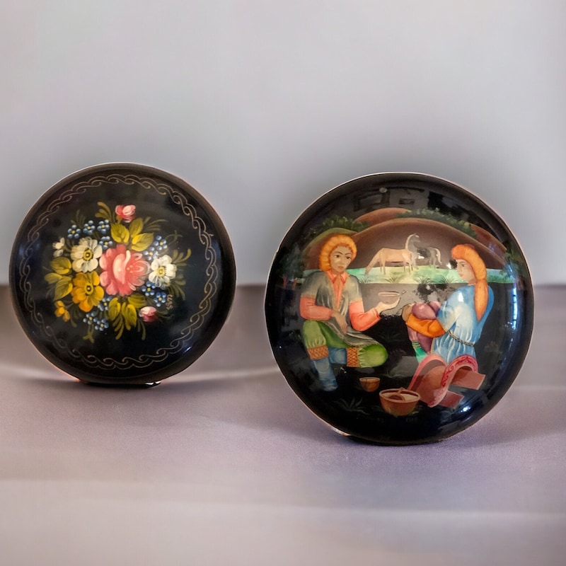Russian Lacquer Box - Etsy