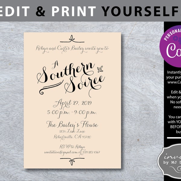 Southern Soiree - Etsy