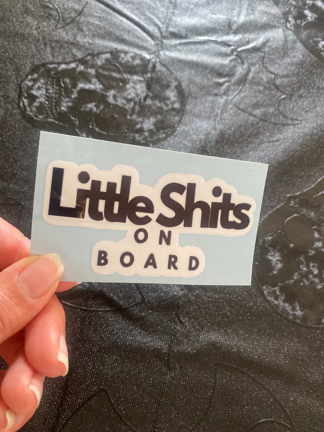 Little Shits on Board Sticker, Decal - Etsy