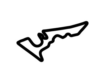 USA Circuit of the Americas COTA F1 Sticker Circuit Formula - Etsy