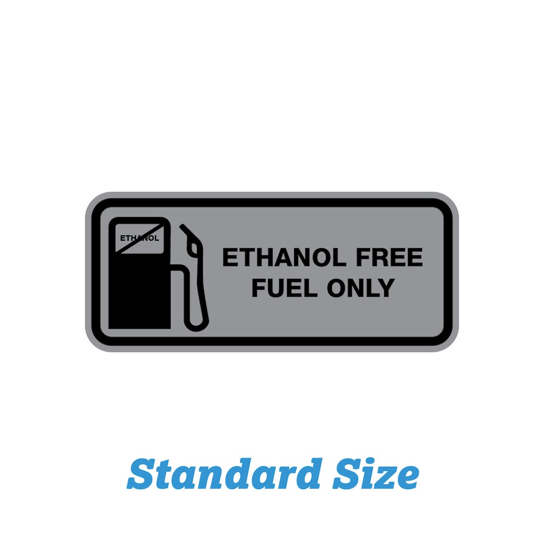 Ethanol Free Fuel Sticker - Etsy