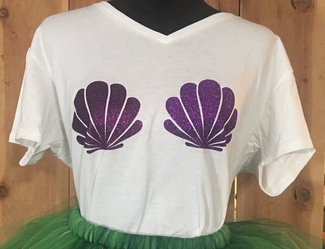 Mermaid Top, Sea Shell, Costume - Etsy