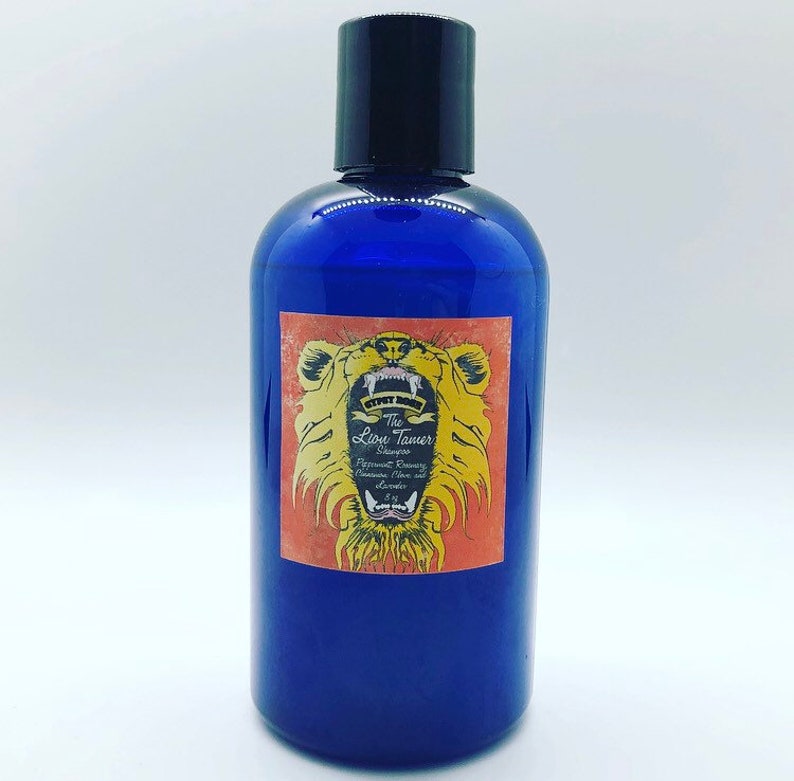 Lion Tamer Natural Shampoo Peppermint Rosemary Clove Cinnamon Lavender ...