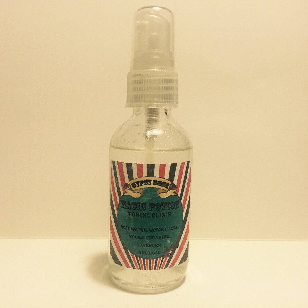 Wonder Tonic Toning Elixir All Natural Facial Toner - Magic Potion - Etsy