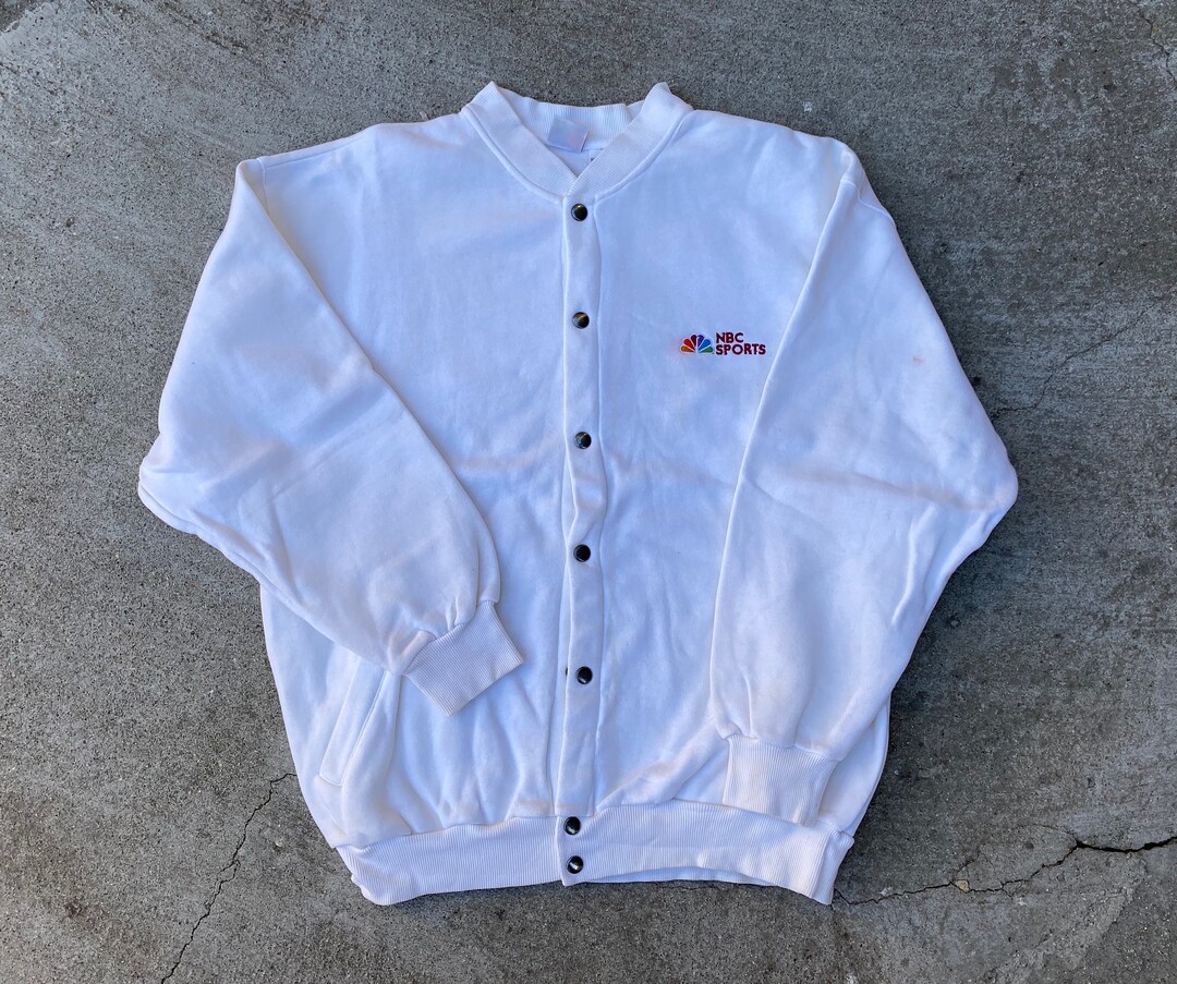 Vintage NBC Sports Jacket Sz. XL - Etsy