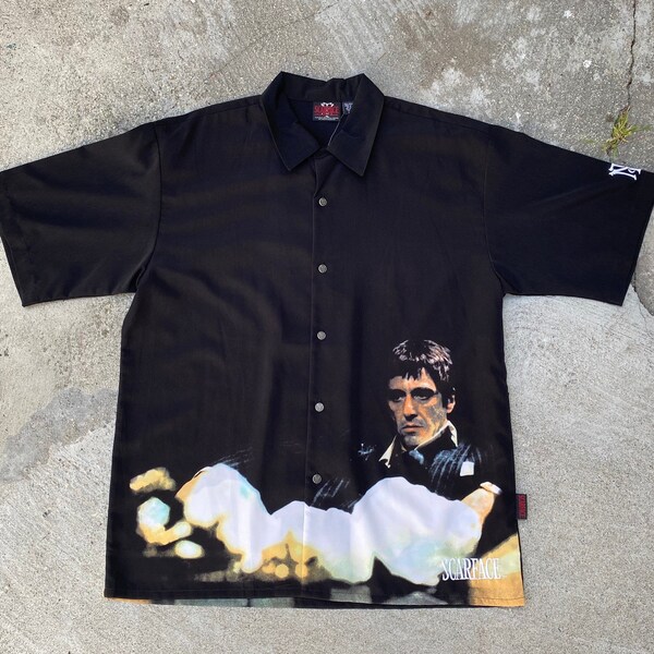 Scarface Button up Shirt - Etsy