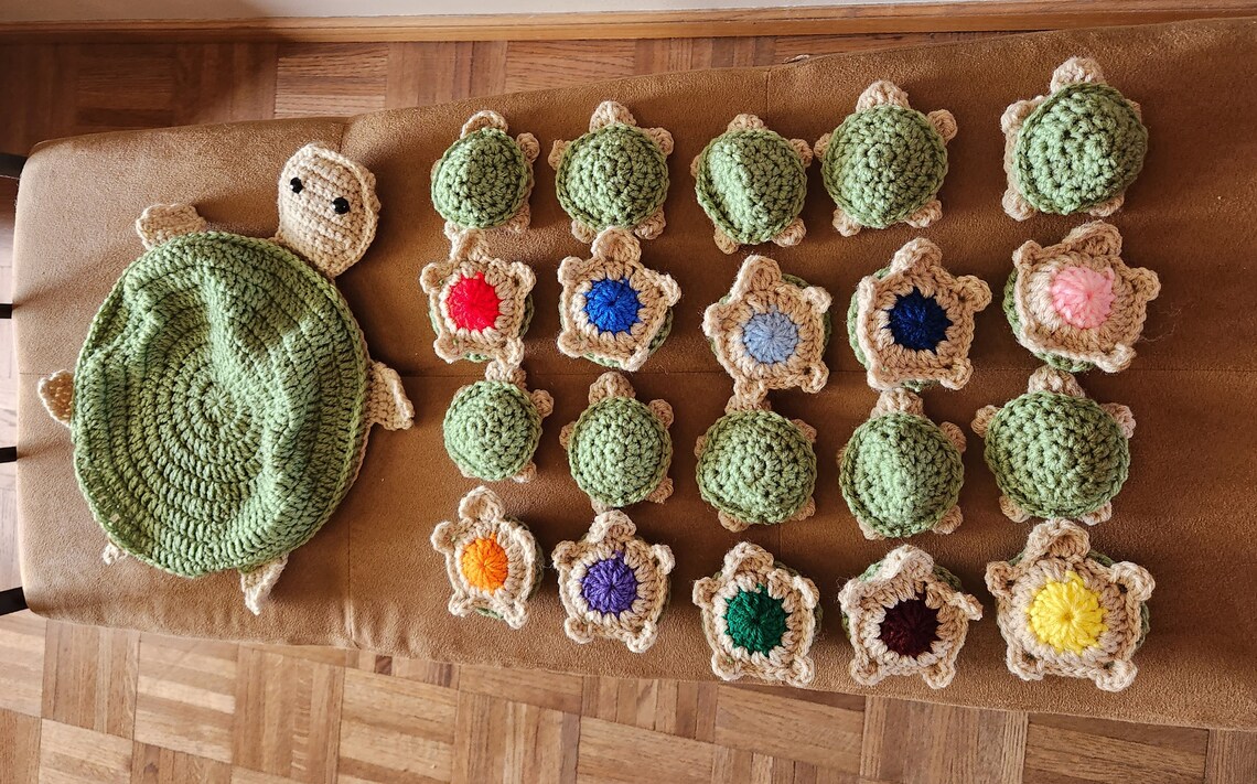 Turtle Memory Game - Etsy