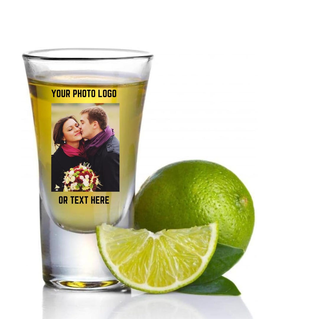 Custom Photo Shot Glass, Custom Shot Glasses, Photo Customizable Shot ...