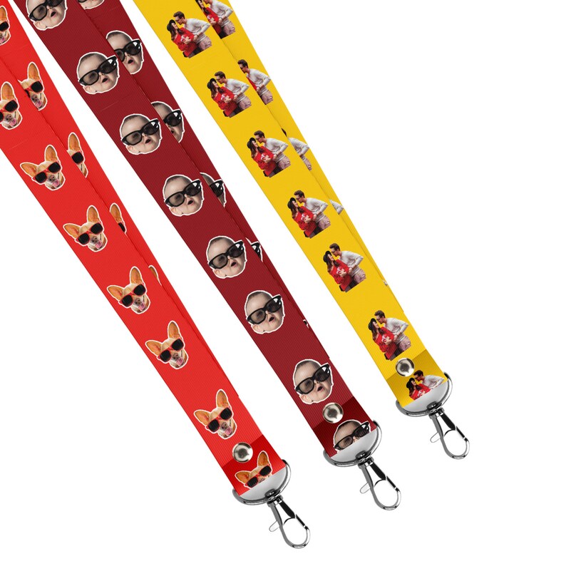 Custom Photo Lanyard Breakaway Lanyard Personalized Neck - Etsy