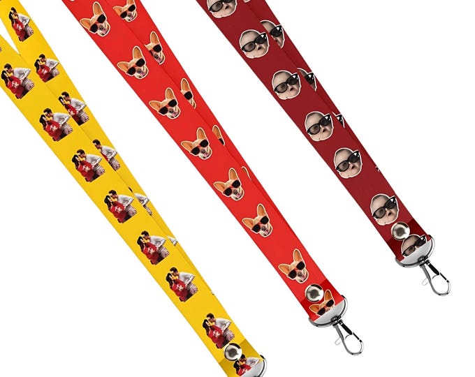 Custom Photo Lanyard, Breakaway Lanyard, Personalized Neck Lanyard ...