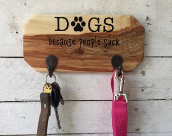 Funny Dog Leash Holder - Etsy