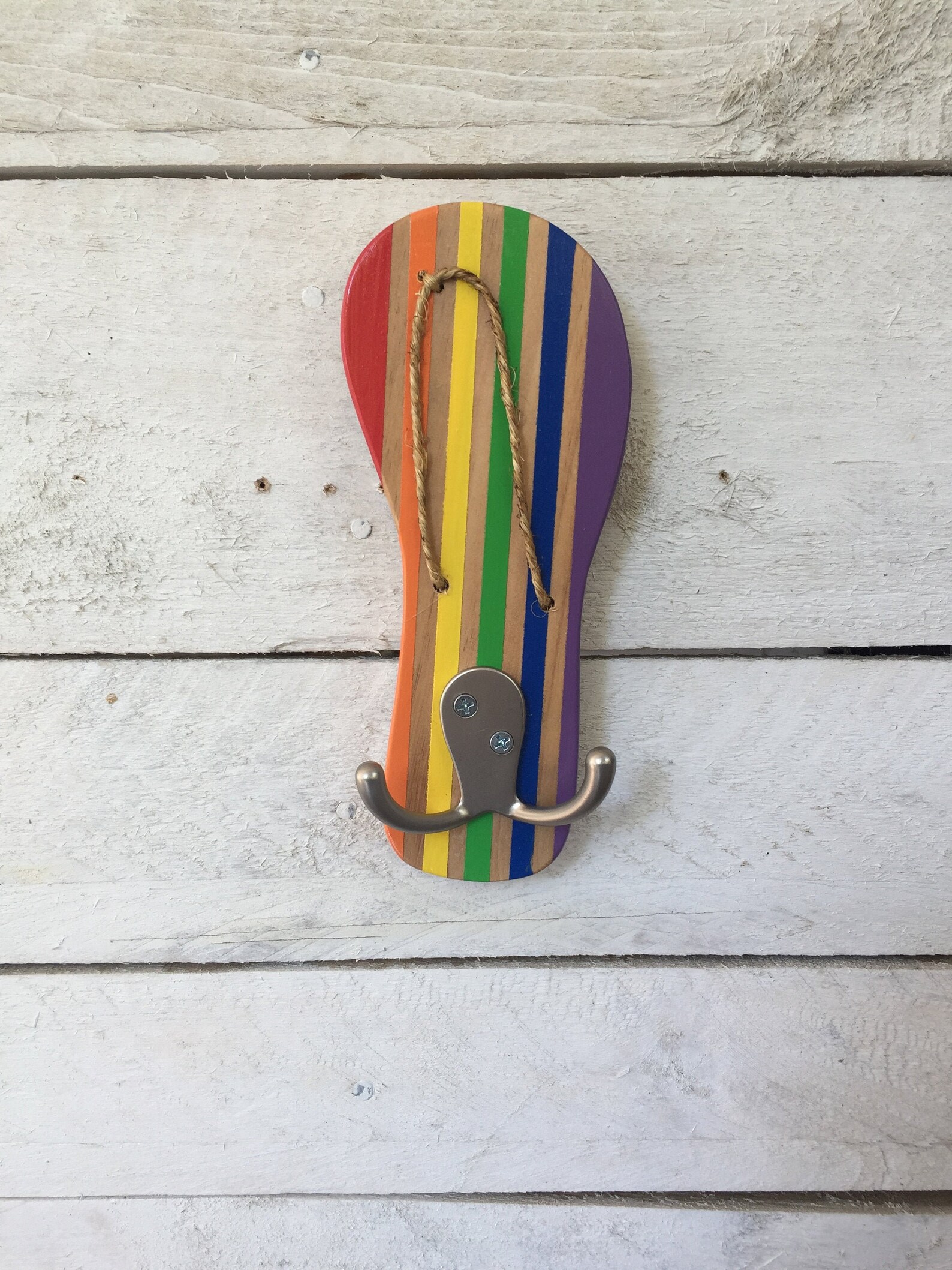 Rainbow Wall Decor, Pool Towel Hooks, Outdoor Shower Rack, Pride Decor ...