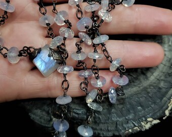 Lavender Moonstone - Etsy