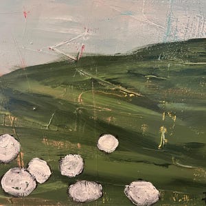 Original Landscape Our Faithful Shepherd Painting by Pam Killerlain 30 ...