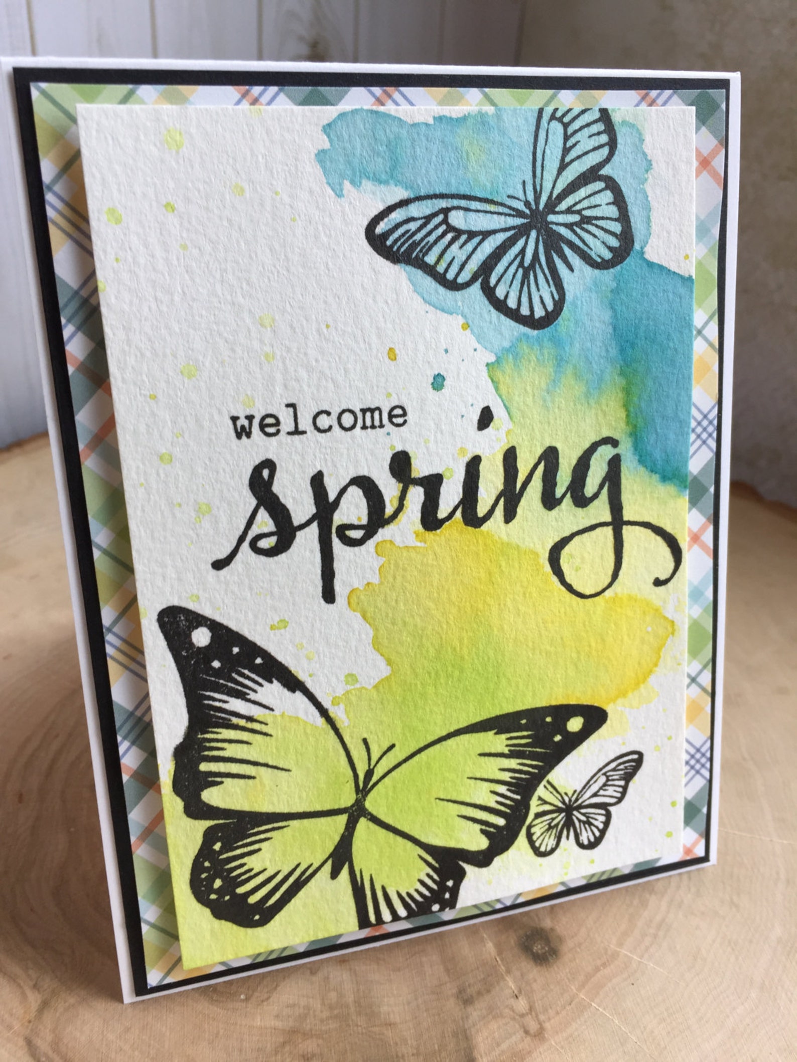 Welcome Spring_blank Greeting Card - Etsy
