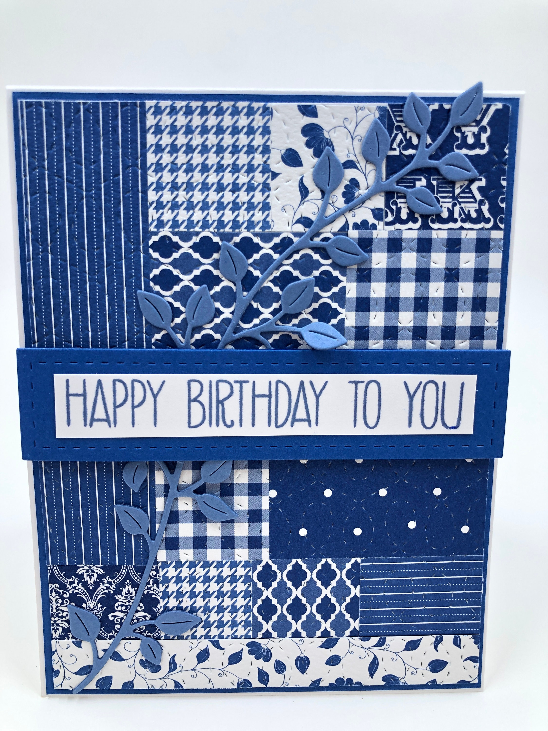 Quilt Lover's Birthday Card, Quilt Card, Patchwork Birthday Card - Etsy