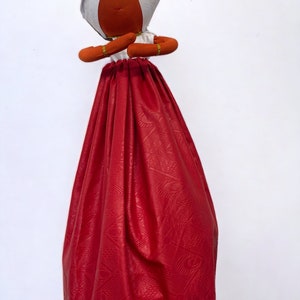 Delta Sigma Theta Soro Bisi African Plastic Bag Lady Holder Doll - Etsy