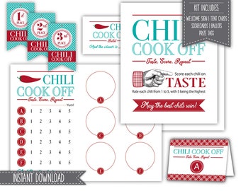 Chili Cook Off - Etsy