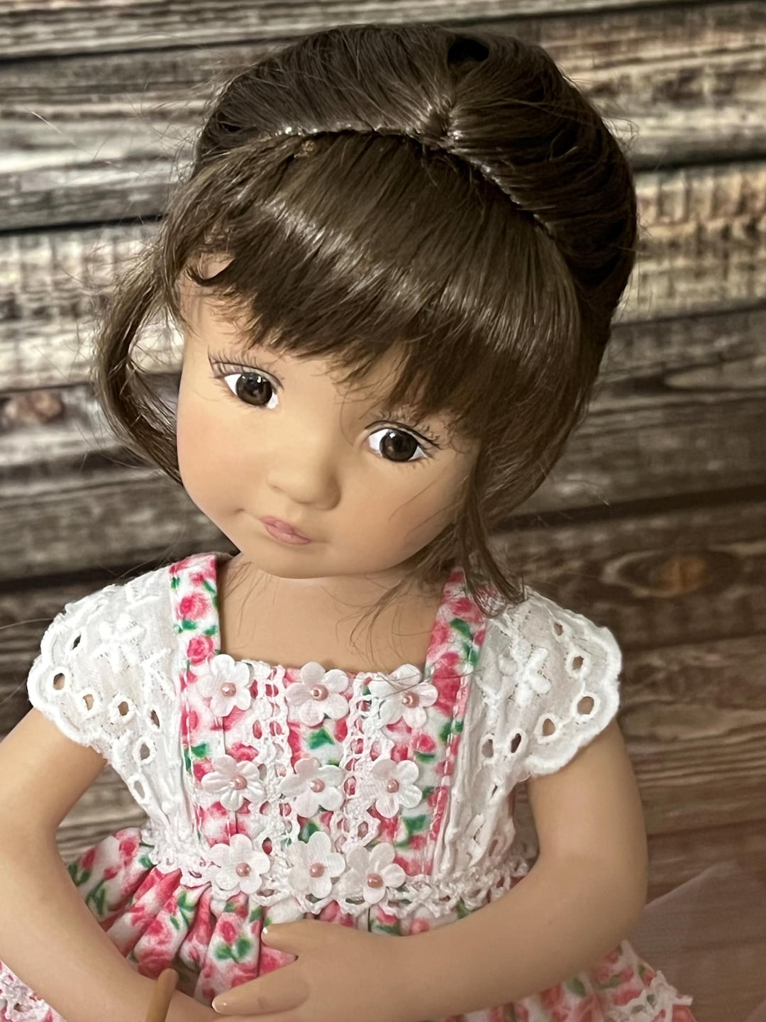 Handcrafted Porcelain Doll Monica Dianna Effner Porcelain Doll - Etsy
