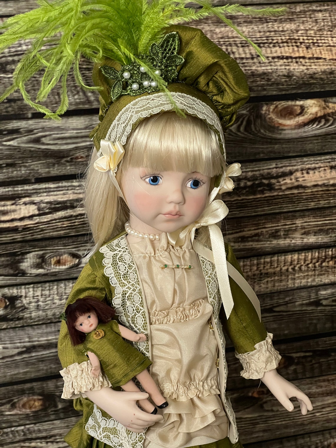 Handcrafted Brenda Mize Dolls 14" Trisha Victorian Doll | Created From ...