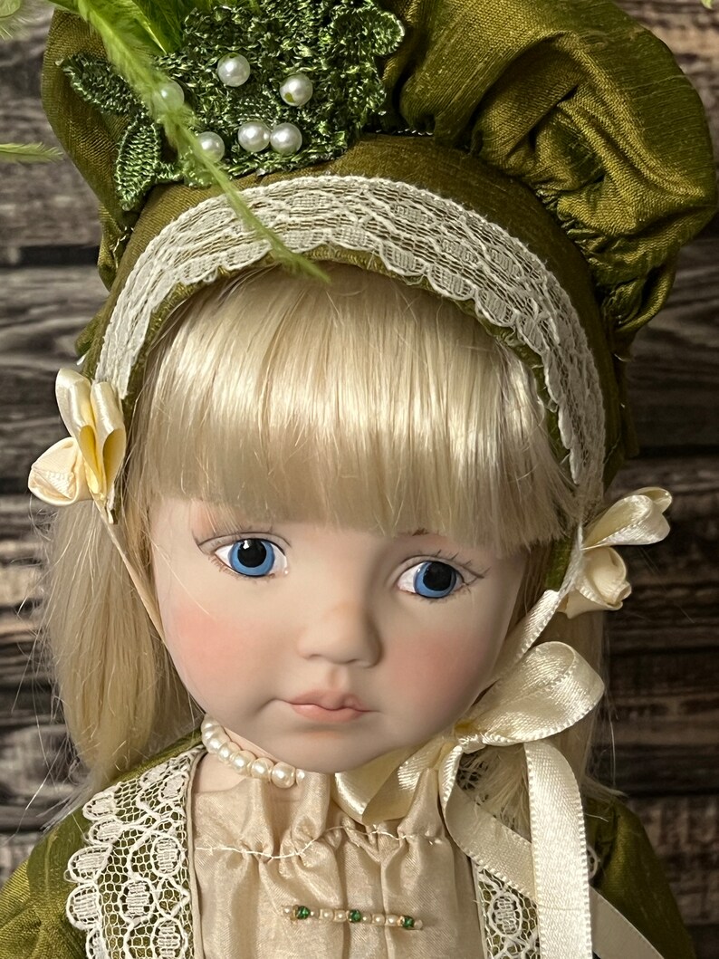 Handcrafted Brenda Mize Dolls 14" Trisha Victorian Doll | Created From ...