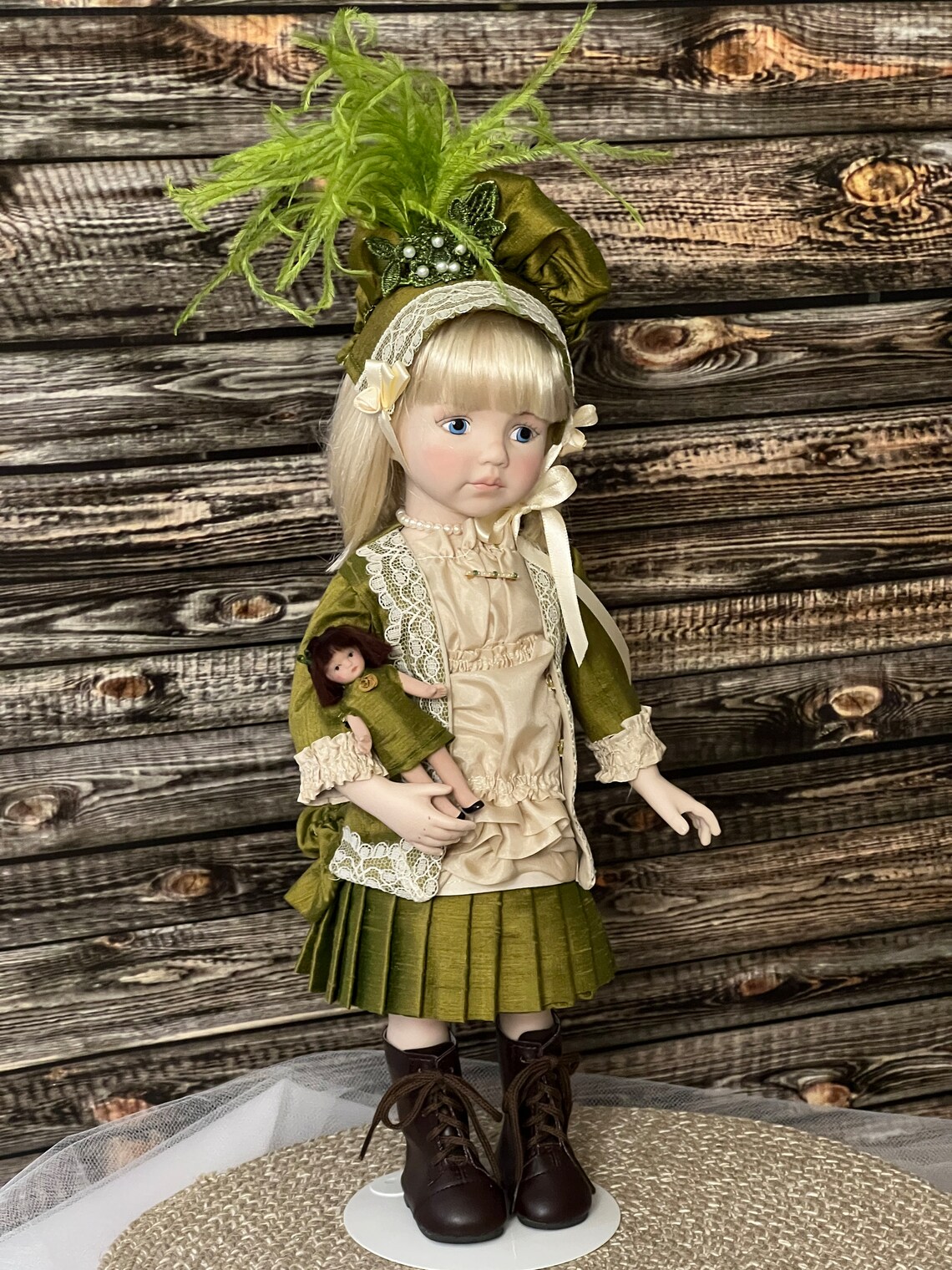 Handcrafted Brenda Mize Dolls 14" Trisha Victorian Doll | Created From ...