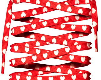 Heart Shoelaces | Etsy