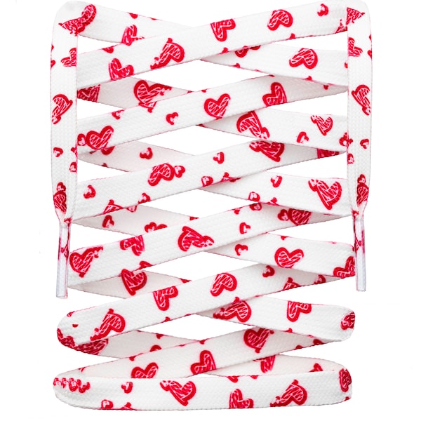 Heart Shoelaces - Etsy