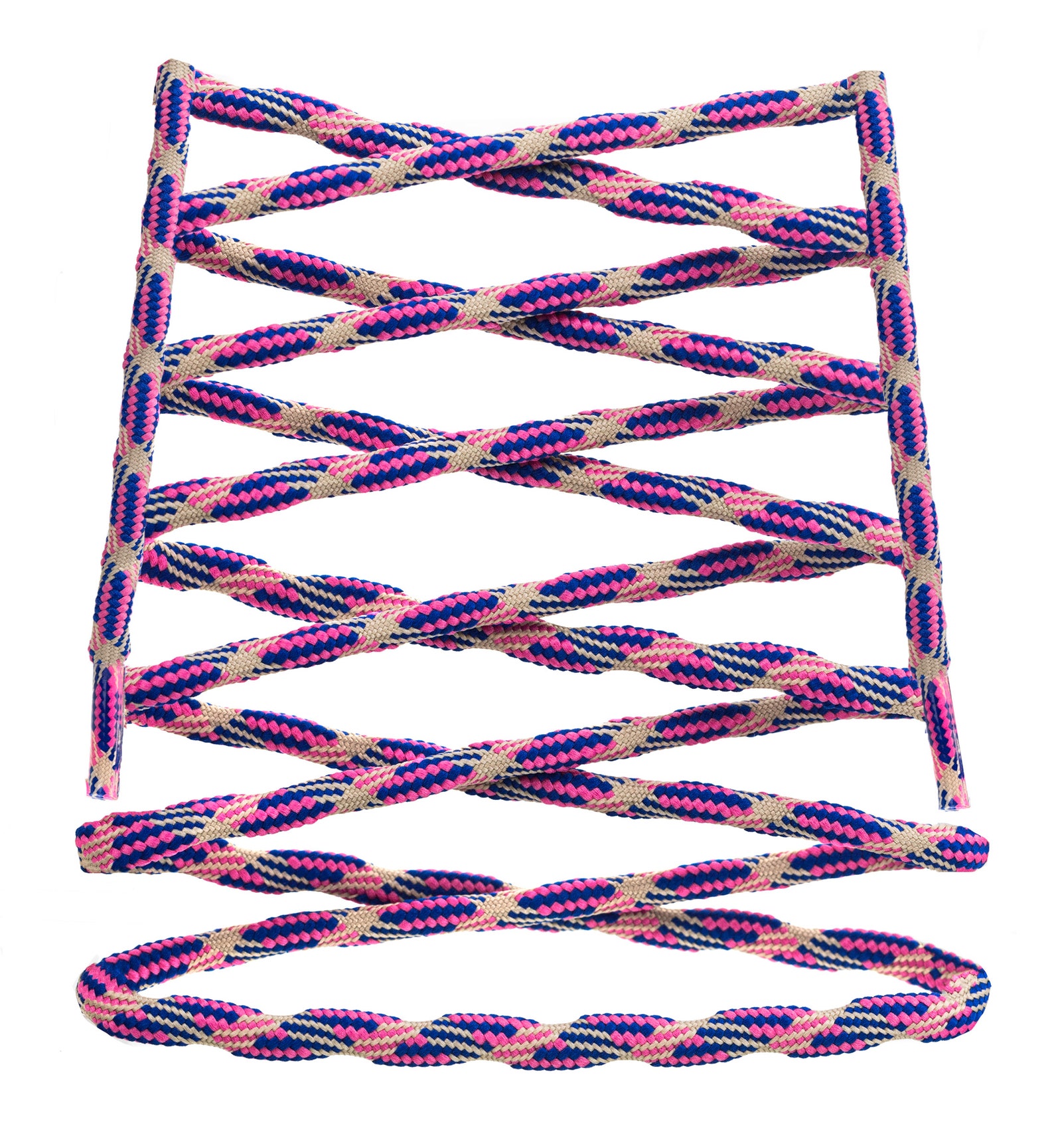 Multicolour Rope Shoe Laces for Walking Hiking Boots Cord 4mm ...