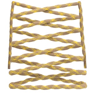 Multicolour Rope Shoe Laces for Walking Hiking Boots Cord 4mm ...