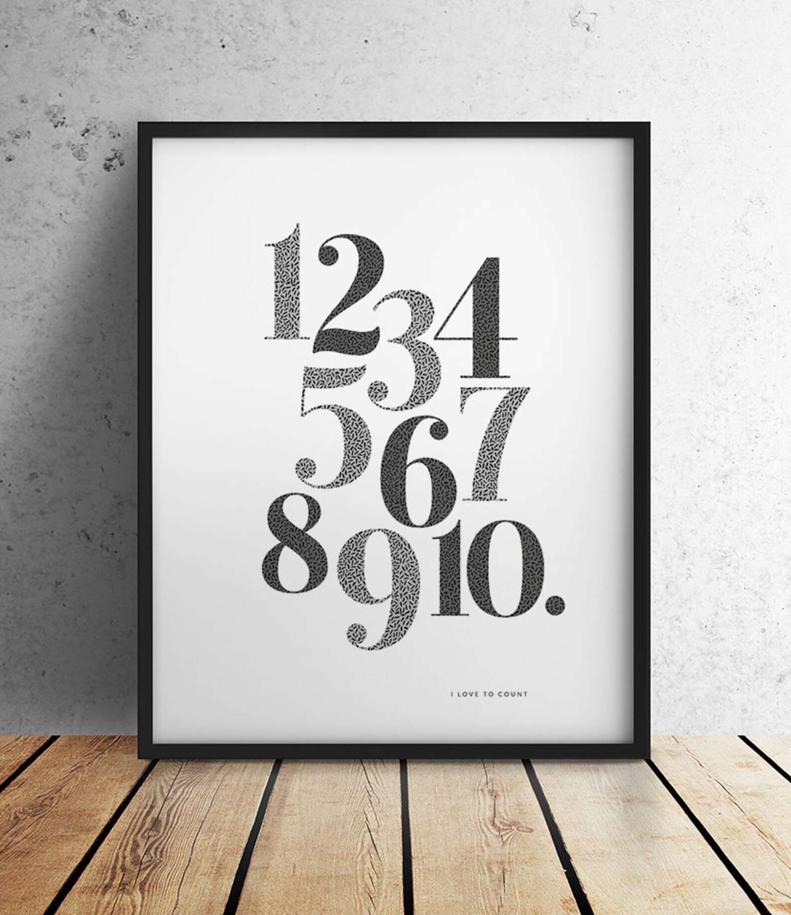 Numbers Print I Love To Count Large Unframed Etsy numbers-print-i-love-to-count-large-unframed-etsy
