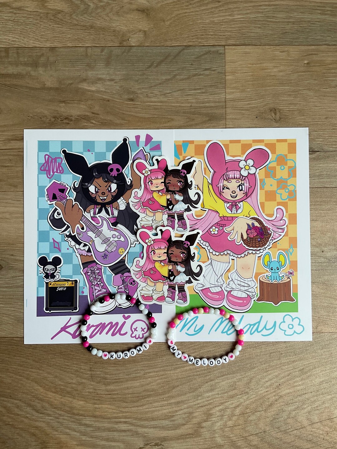 My Melody and Kuromi Best Friend Bundle - Etsy Australia