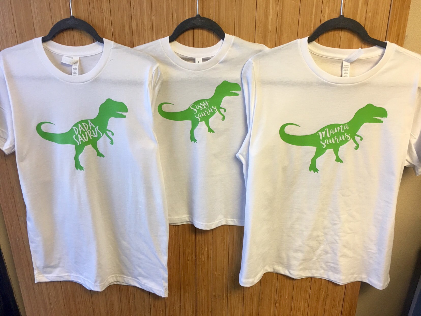 One-a-saurus Family Shirt Set | Etsy