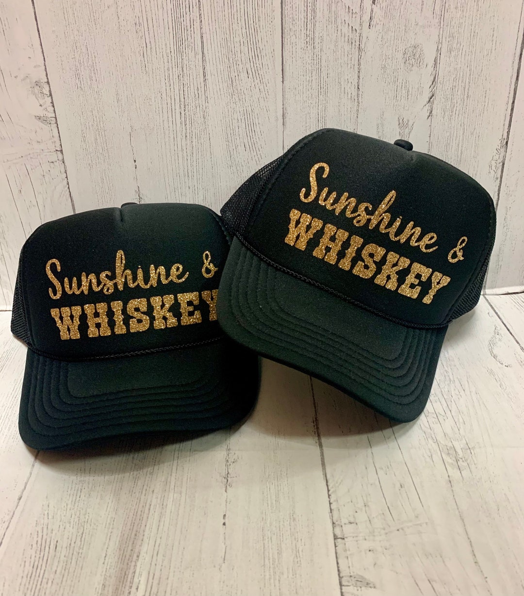 Sunshine & WHISKEY - Trucker Hat - Etsy