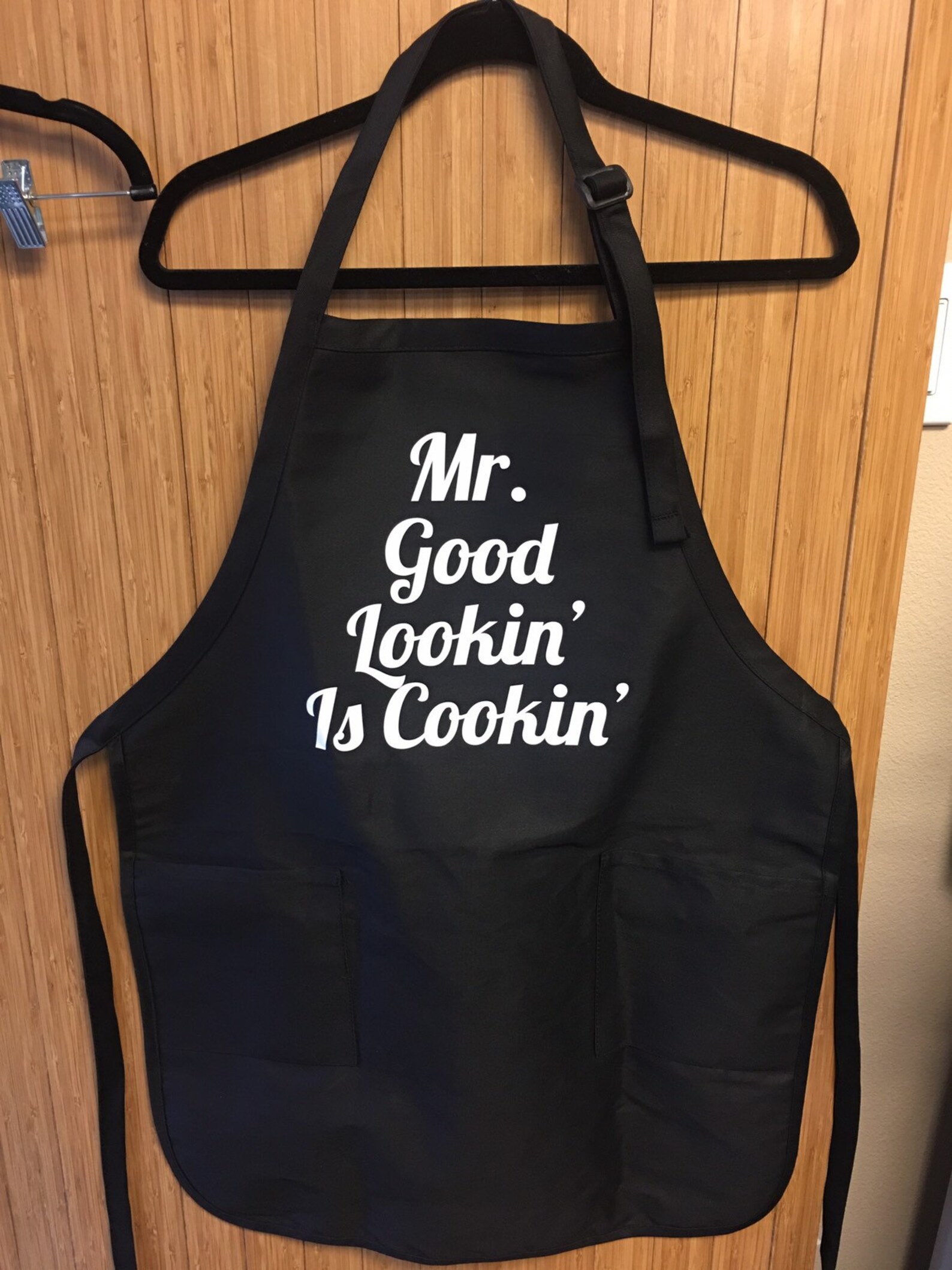 Mr Good Lookin is Cooking Apron - Etsy
