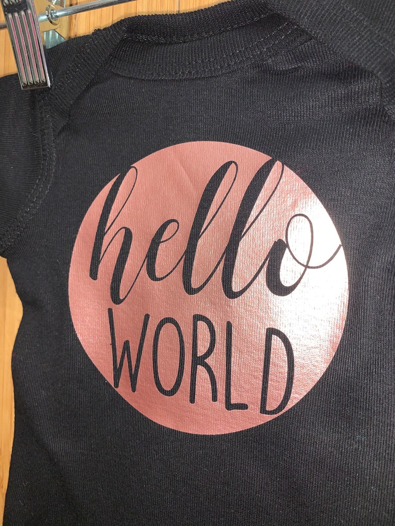Hello World Onesie - Etsy