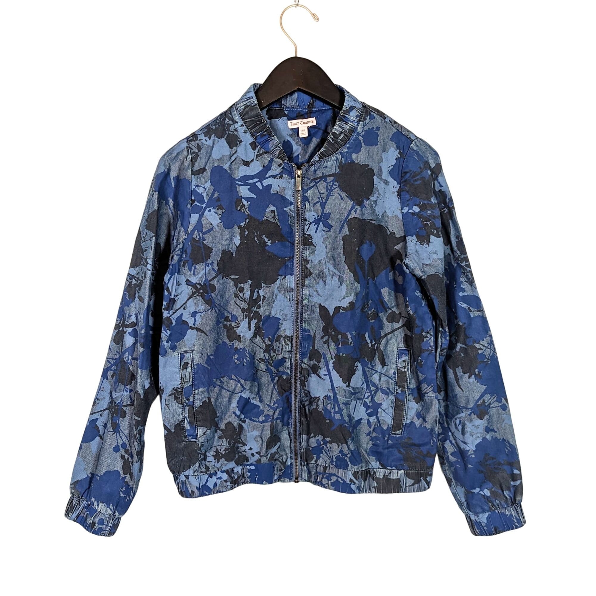 Juicy Couture Blue Camo Floral Track Suit Womens XS Joggers - Etsy