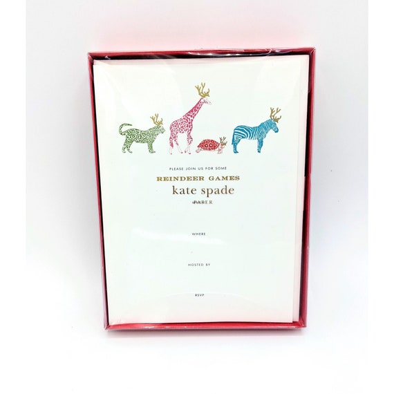Kate Spade Invite Etsey