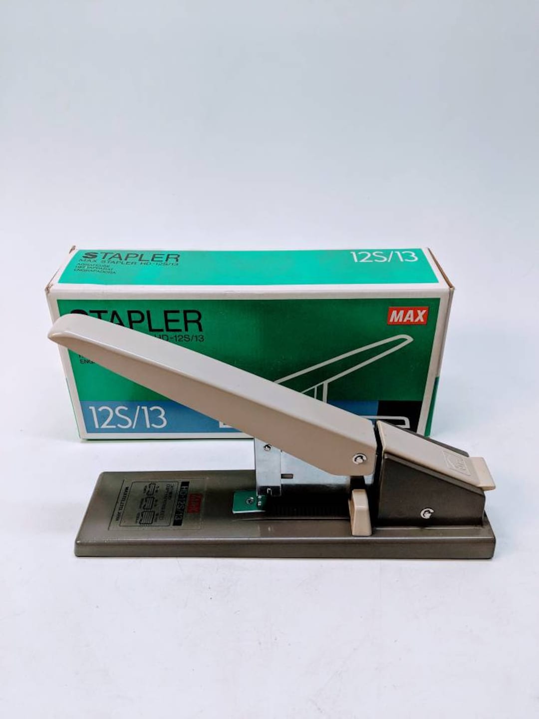 Max HD-12S/13 Heavy Duty Desktop Stapler 110 Sheet Capacity - Etsy